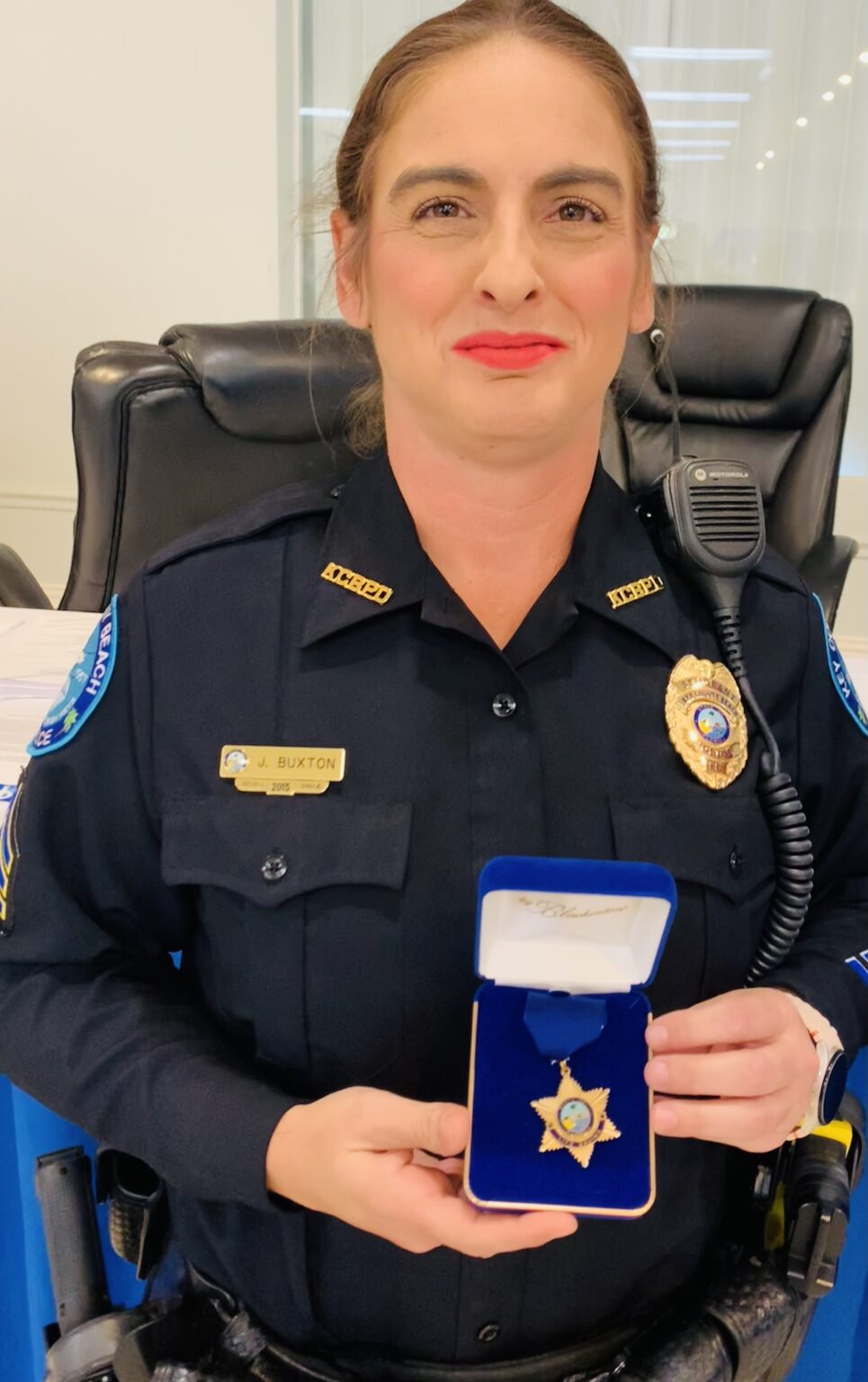 City Commission Recognizes Sgt. Jamie Buxton for Life-Saving Heroism ...